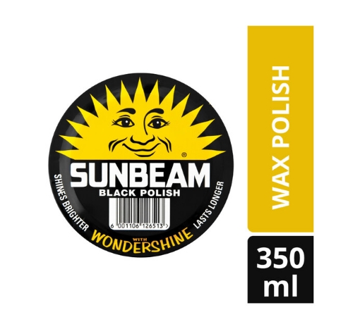 Zim-Zone. SUNBEAM FLOOR POLISH BLACK 350ml
