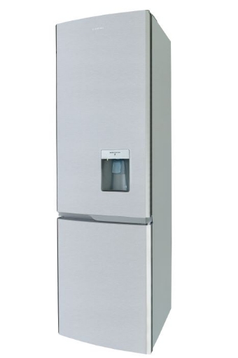 Zim-Zone. CAPRI TOP FRIDGE / BOTTOM FREEZER WITH WATER DISPENSER SILVER ...