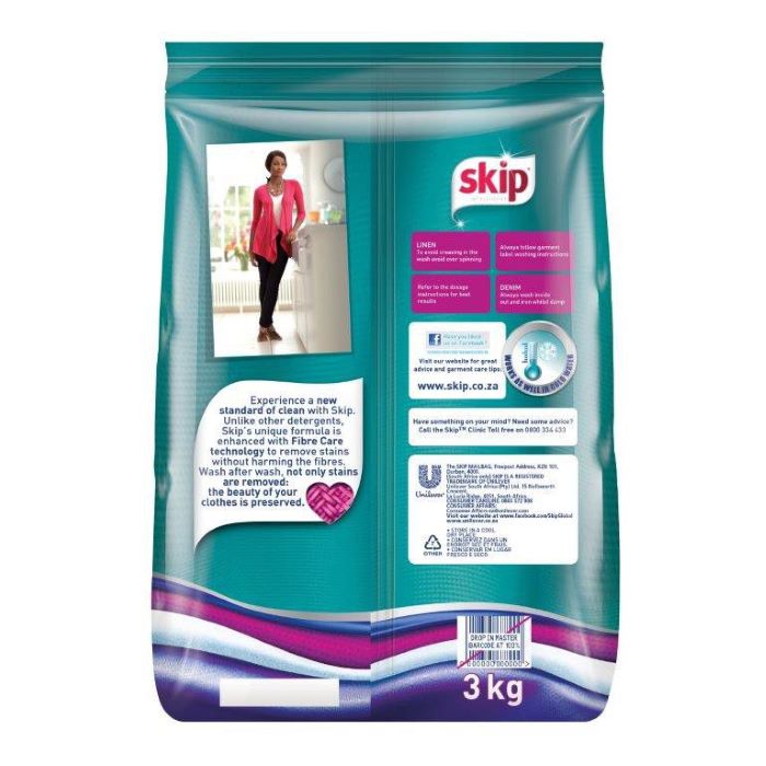 Zim-Zone. SKIP AUTO WASHING POWDER 3KG