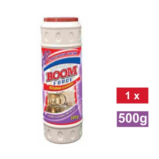 Zim-Zone. BOOM FORCE SCOURING POWDER LAVENDER 500g