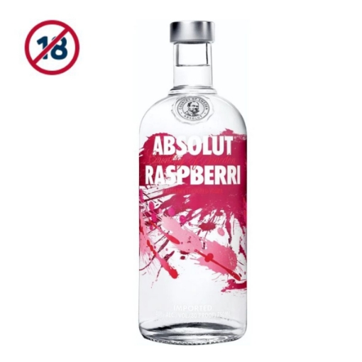 Zim-Zone. ABSOLUT RASPBERRY FLAVOURED VODKA BOTTLE 750ML