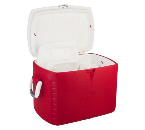 Zim-Zone. TANK SQUARE 5 PIECE COOLER BOX - RED