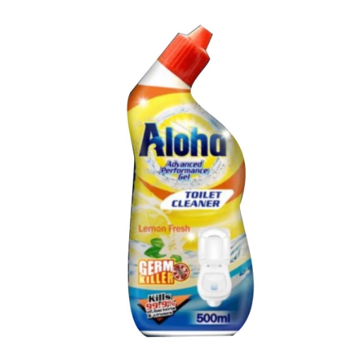 Zim-Zone. ALOHA ACTIVE LEMON FRESH TOILET CLEANER GEL 500ml